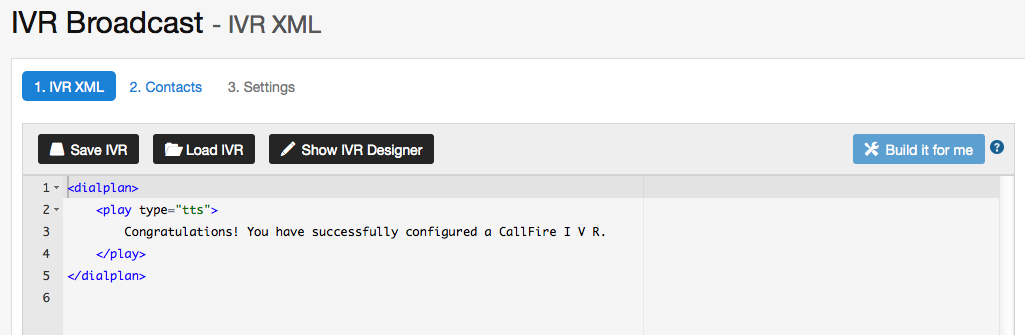 The IVR Designer | CallFire